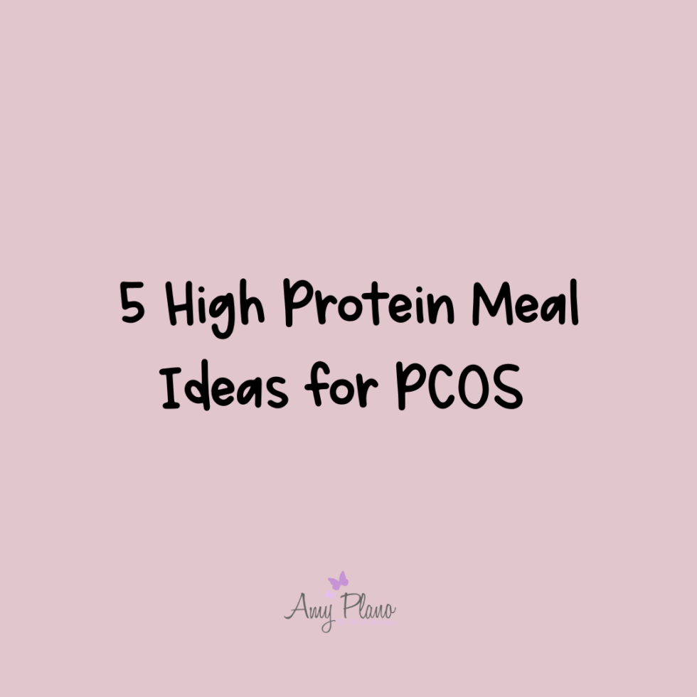 5 High Protein Meal Ideas for PCOS - Amy Plano, The PCOS Dietitian